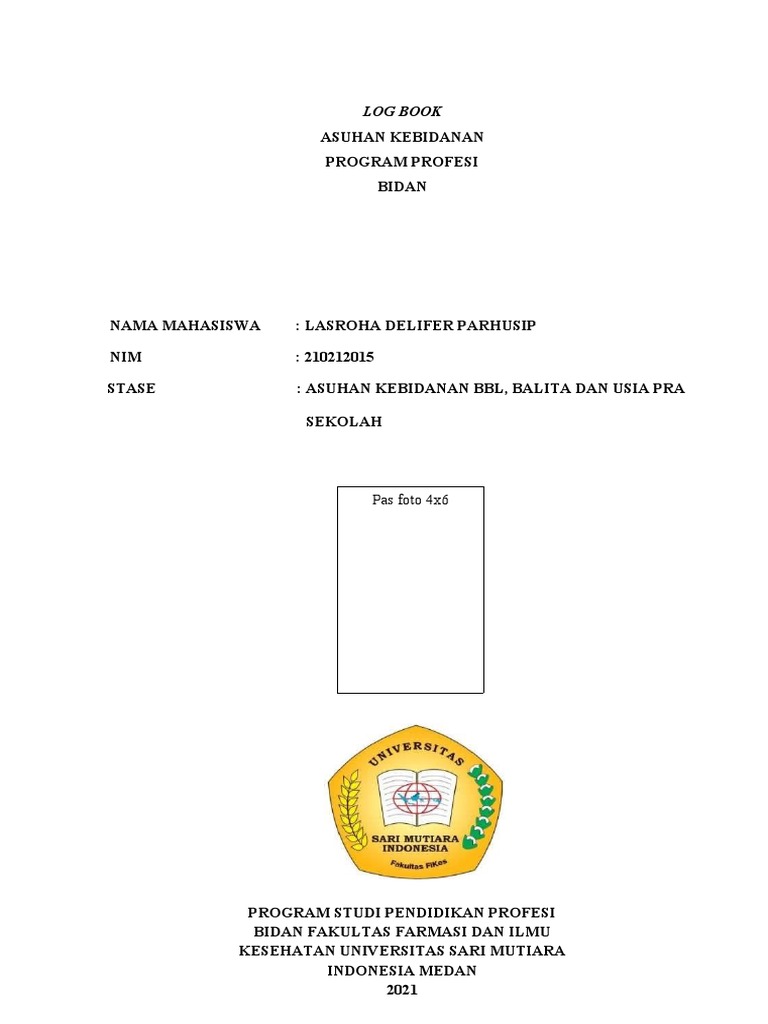 LOG BOOK PROFESI BIDAN STASE BAYI, ANAK, BALITA DAN PRA SEKOLAH ...