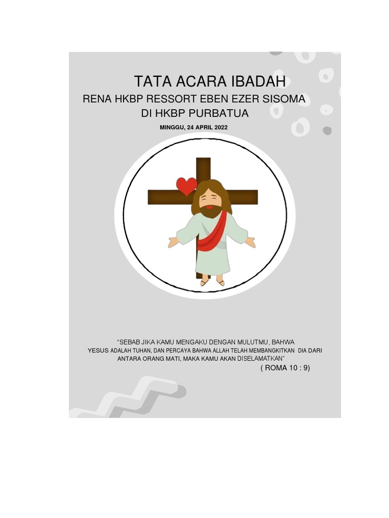 Acara Pendalaman Iman RENA HKBP | PDF