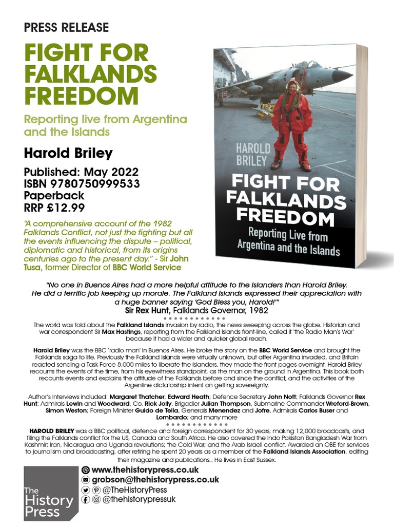 Fight For Falklands Freedom: Harold Briley | PDF | Falkland Islands ...