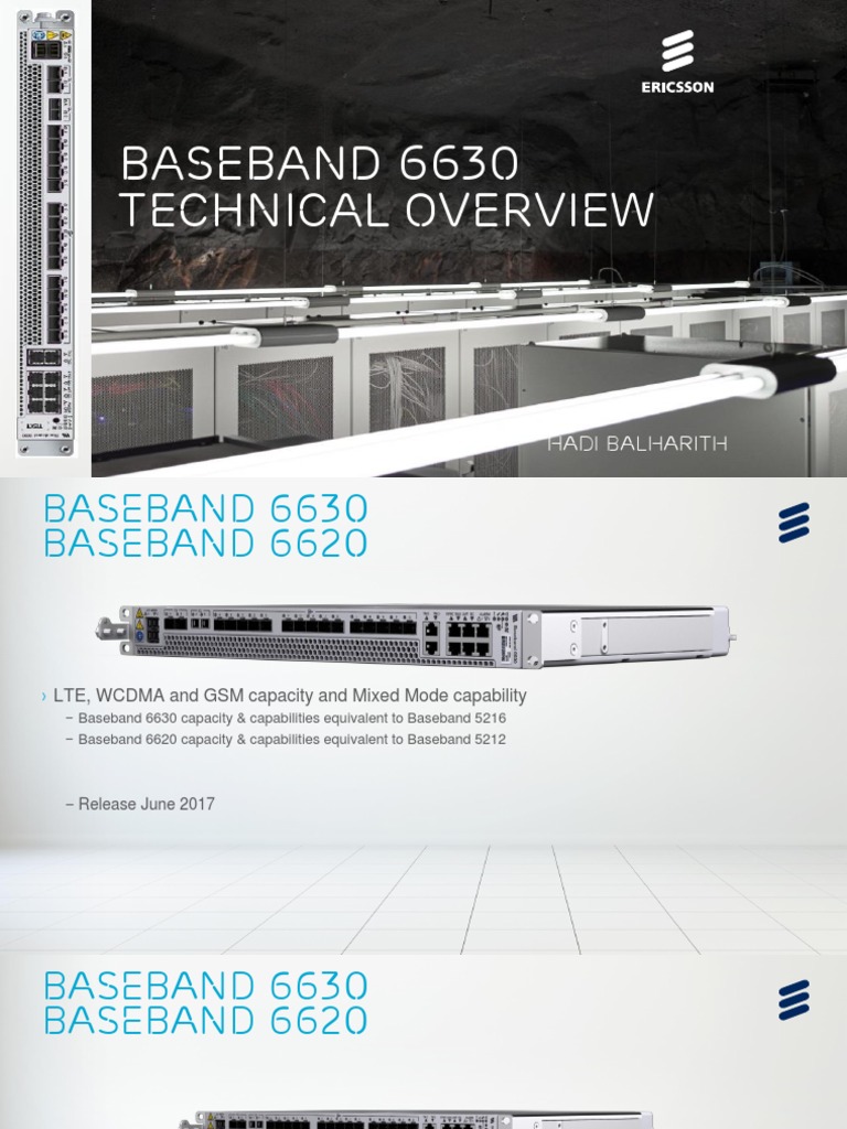 1-Baseband 6630 Technical Overview | PDF | Lte (Telecommunication ...