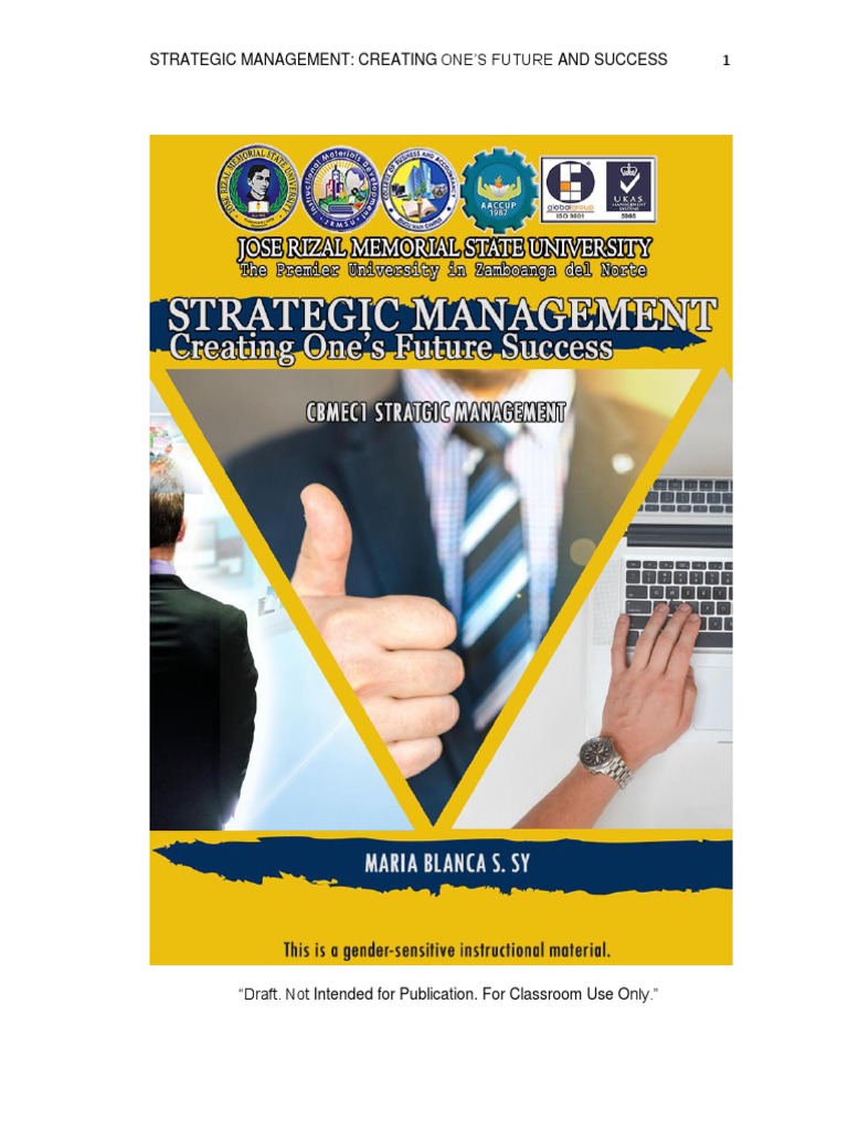 Strategic Management - Module | PDF | Strategic Management | Educational Assessment