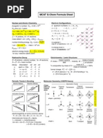 Cheat Sheet | PDF | Solvation | Solution