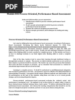 Assessment in Learning 2 - Module I | PDF | Educational Assessment ...