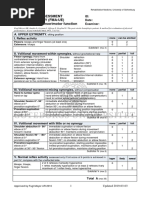 Motor Assessment Scale | PDF | Anatomical Terms Of Motion | Joints