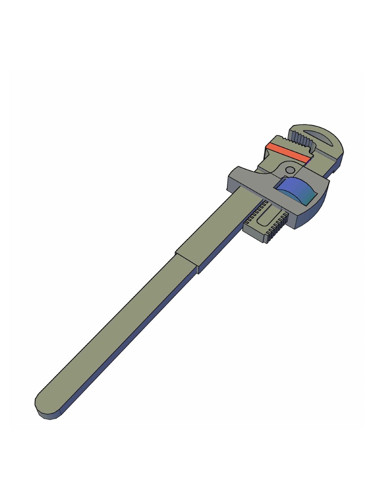 Llave Stilson 3d-Model | PDF