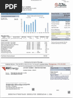 PSEG Sample Electric Bill | PDF | Cheque | Watt