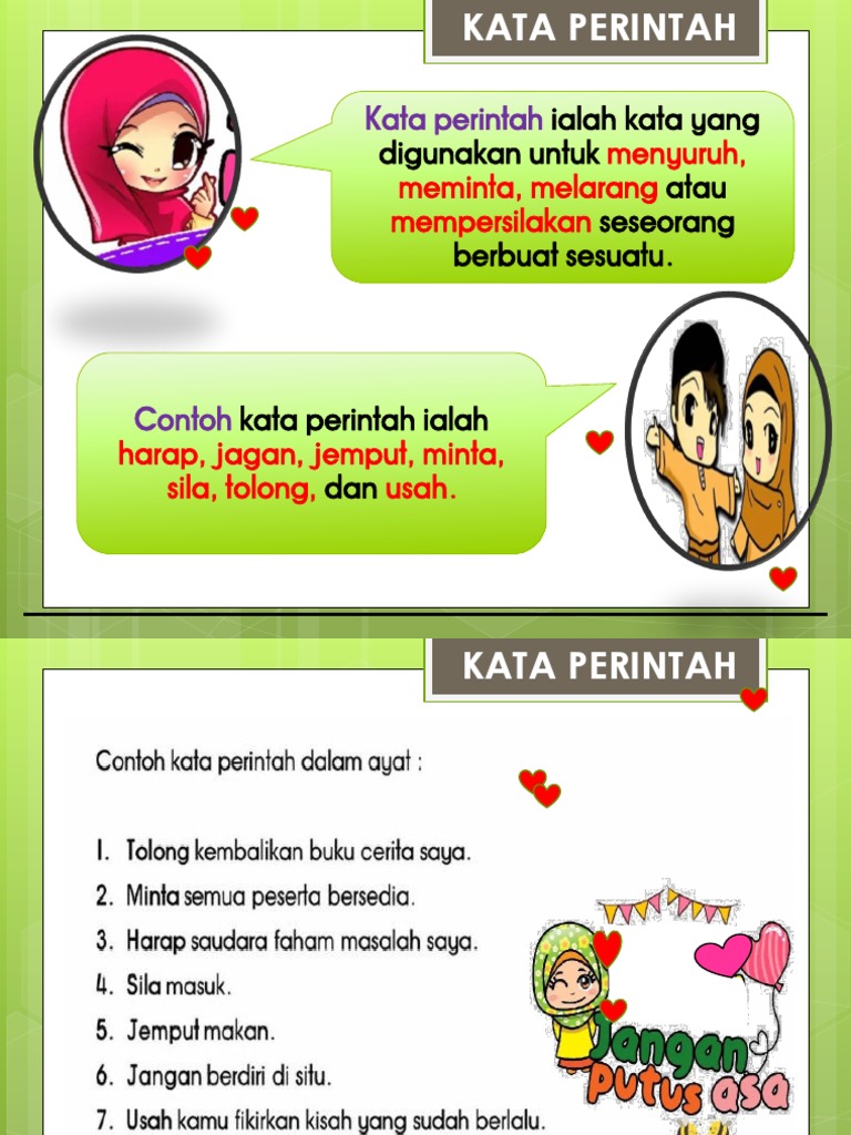 Kata Perintah Tahun 3 | PDF