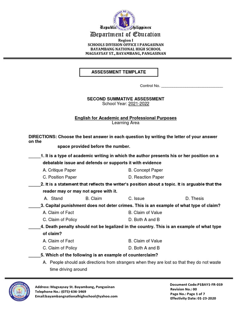 Second Summative Assessment: English 2021-2022 | PDF | Writers | Zoo