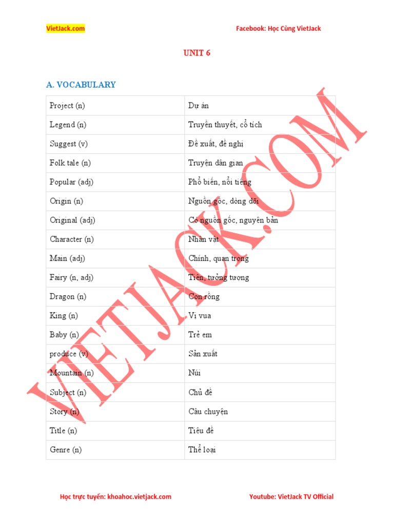 Unit 6 Folk Tales | PDF