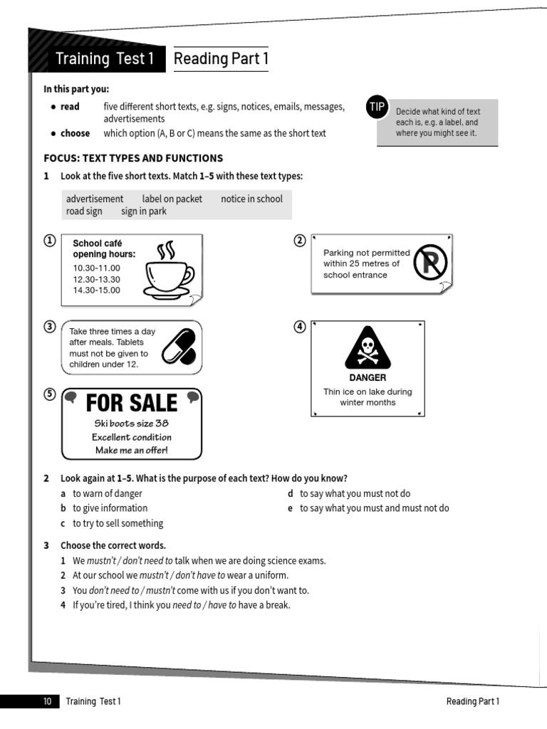 reading part 1 | PDF