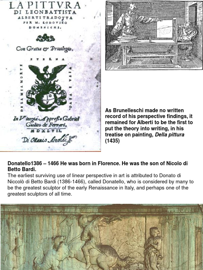 Uccello - Botticelli | PDF | Perspective (Graphical) | Paintings