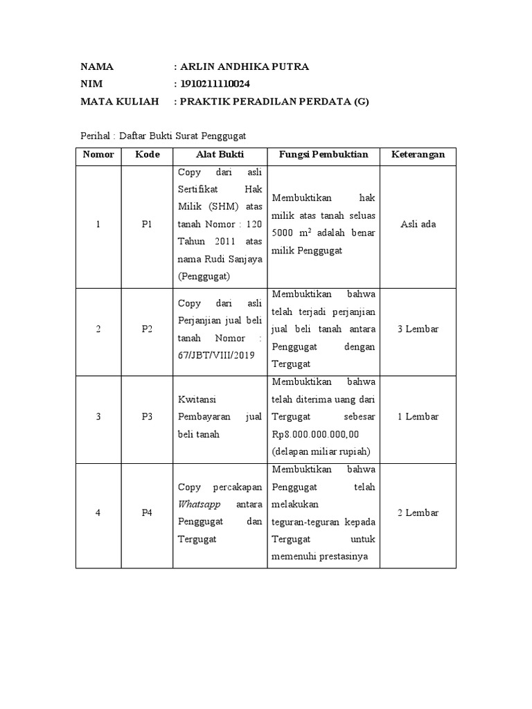 Pengantar Alat Bukti | PDF