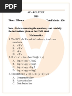CBSE Class 10 Maths Set 1 Solutions | PDF | Circle | Numbers