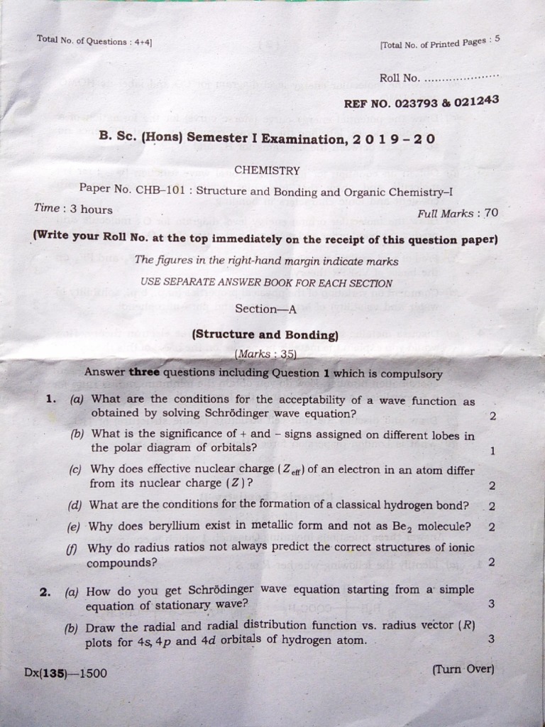 Old Qns Paper | PDF