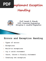 Termination and Resumptive Model | PDF | Control Flow | Computer Science