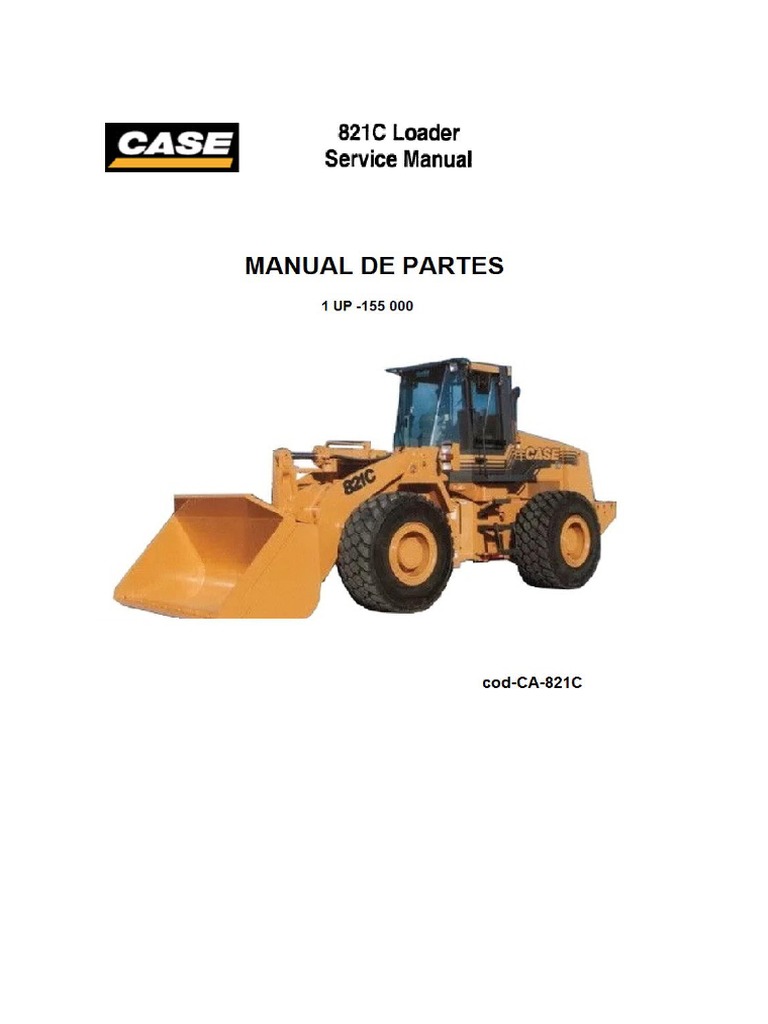 Case 821c Parts | PDF | Bienes manufacturados | Ingeniería electromecánica