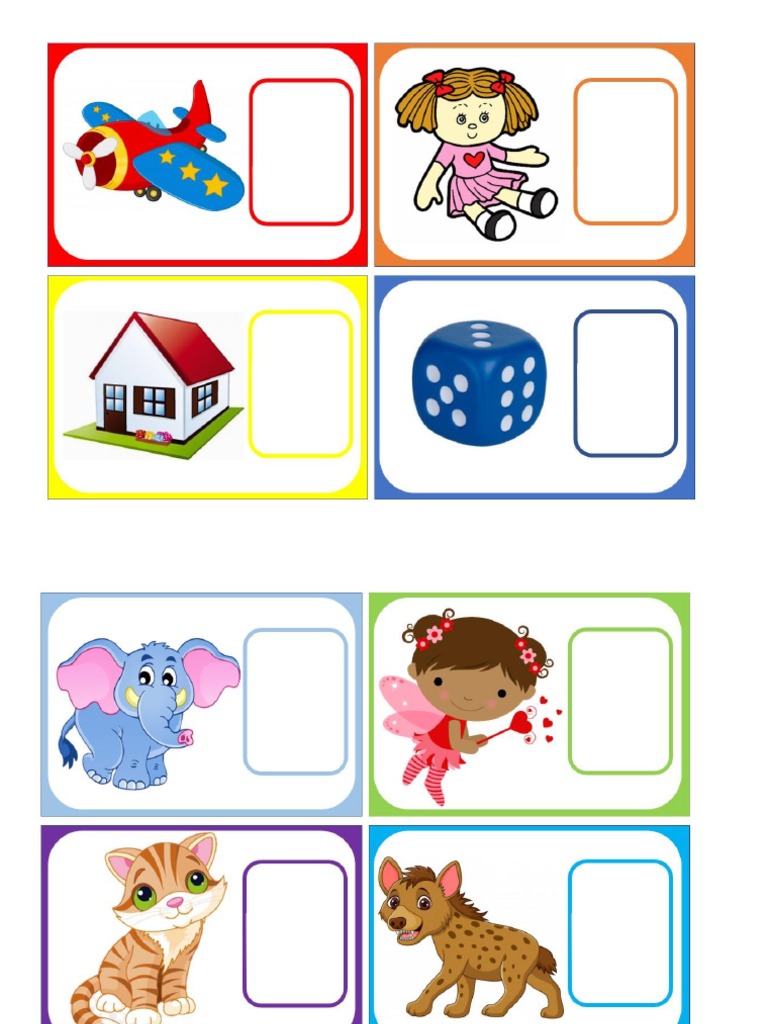 Jogo Letra Inicial 2 | PDF