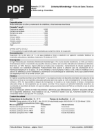 Ficha Técnica Del Agar MacConkey | PDF | Microbiología