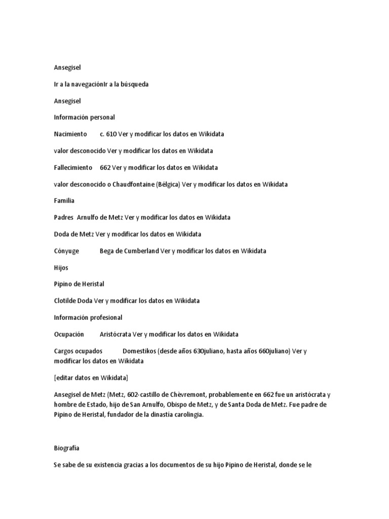 Ansegisel | PDF | Francos