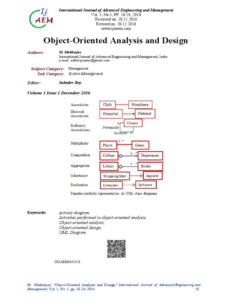 Object Oriented Analysis And Design Authors Pdf Use Case Class Computer Programming