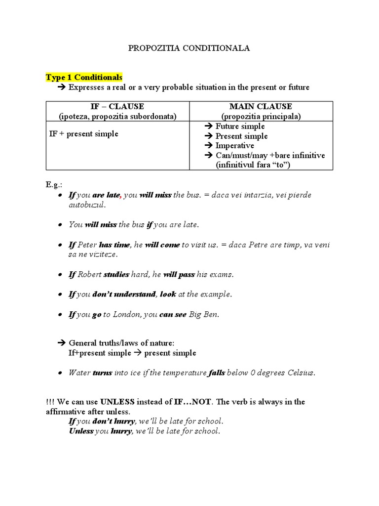 Teorie - PROPOZITIA CONDITIONALA | PDF | Cognitive Science | Linguistic Typology