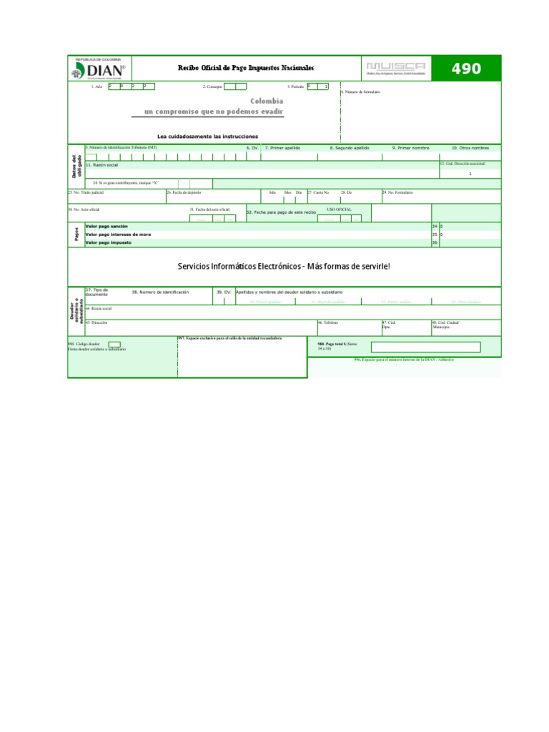 490 Formulario | PDF