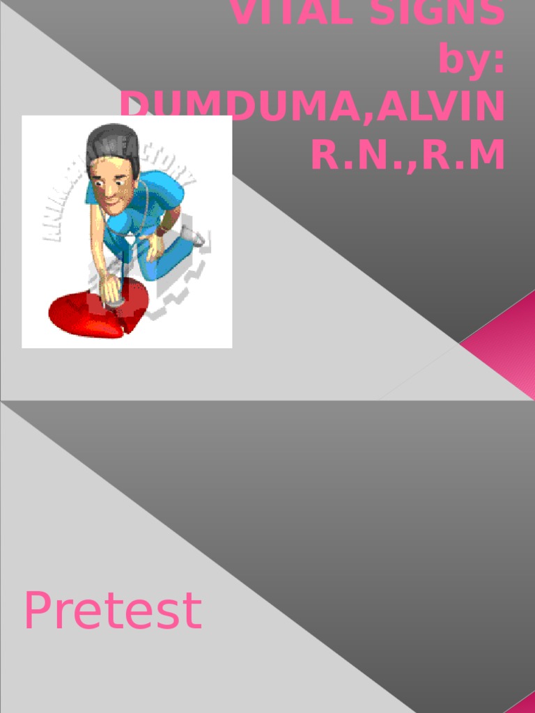 Vital Sign Presentation | PDF | Pulse | Blood Pressure