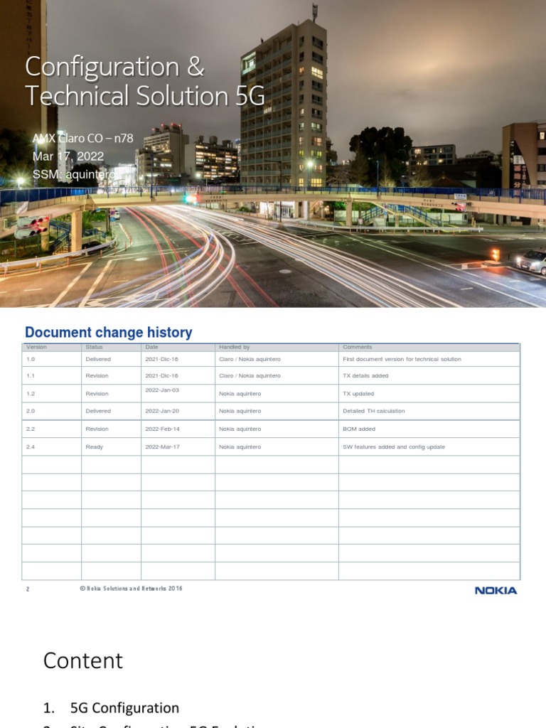 Technical Solution 5G v2.4 | PDF | Computing | Physical Layer Protocols