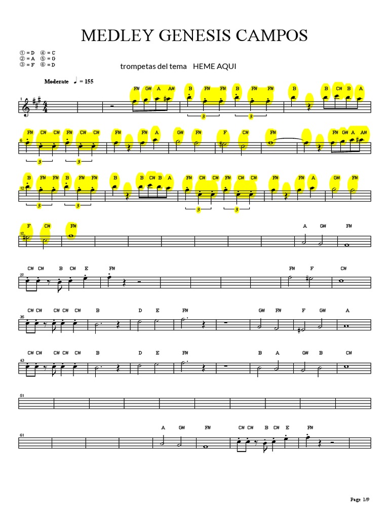 Medley Genesis Campos | PDF