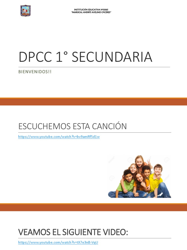 DPCC 1° Secundaria | PDF