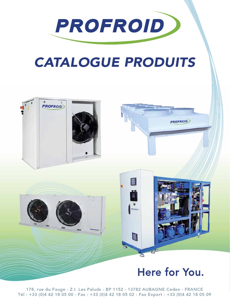 Catalogue Gamme Profroid FR | PDF | Réfrigération | Environnement naturel