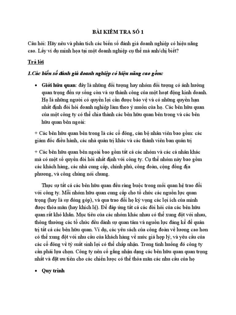 14 - Nguyễn Thị Thùy Dung - KT1 | PDF