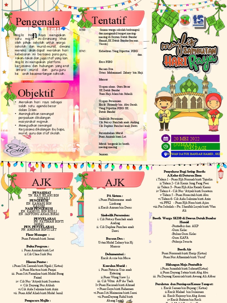 Raya Pamplet 2 | PDF