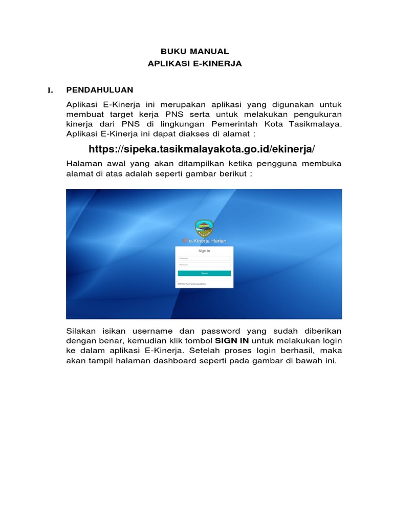 Manual Book Ekin | PDF