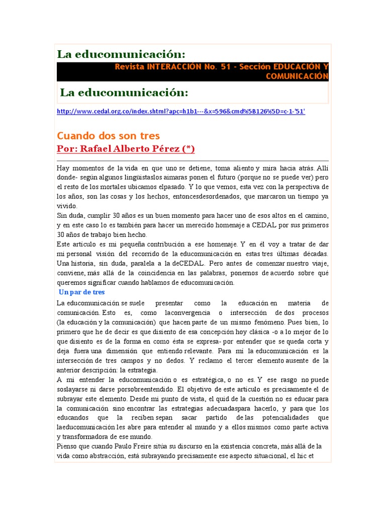 EDUCOMUNICACION | PDF | Publicidad | Comunicación