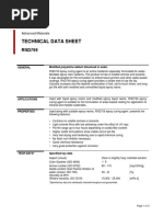 Rhodia - TDS - RHODAPEX CO 436 - EN PDF | PDF | Chemistry | Materials