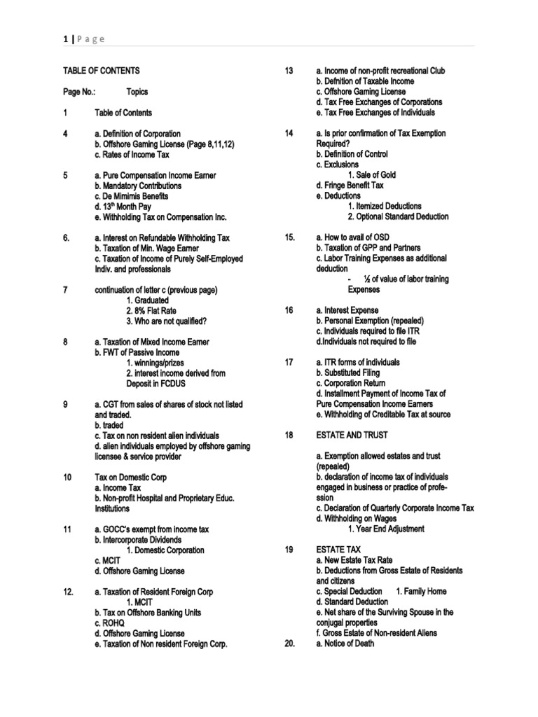 Tax Updates | PDF | Taxation In The United States | Taxes