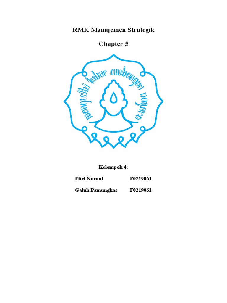 Kelompok 4 - RMK - Chapter 5 | PDF