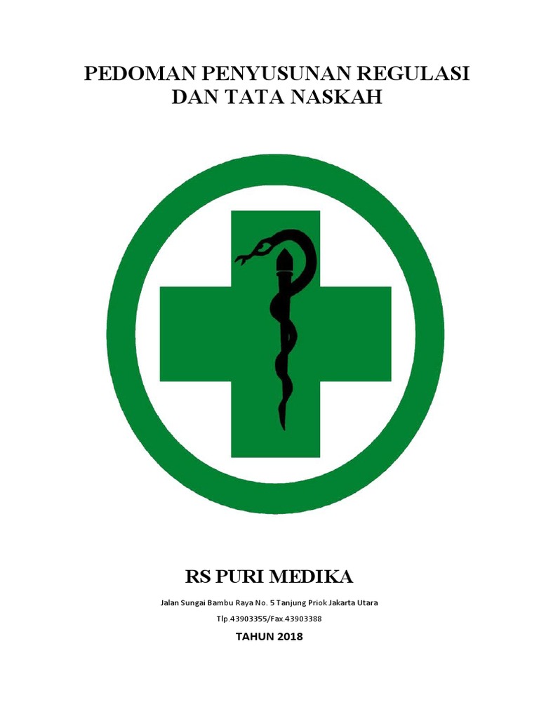 Pedoman Tata Naskah Rumah Sakit Puri Medika | PDF Pedoman Tata Naskah Rumah Sakit Puri Medika | PDF