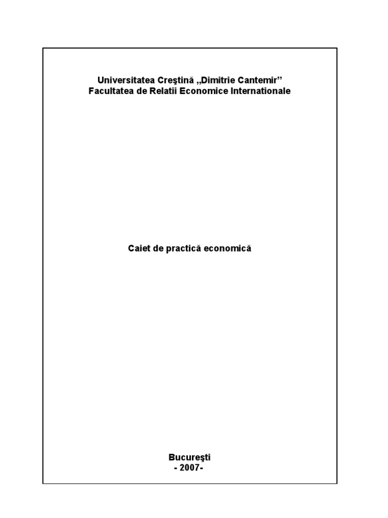 Model Caiet Practica