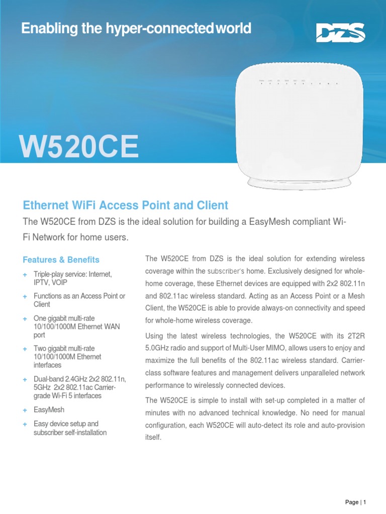 Enabling The Hyper-Connected World: Ethernet Wifi Access Point and ...