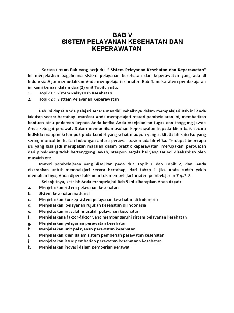 Sistem Pelayanan Kesehatan RI | PDF | Pengembangan Diri | Kesehatan Holistik