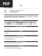 Curriculum Vitae: Nitul Pal | PDF