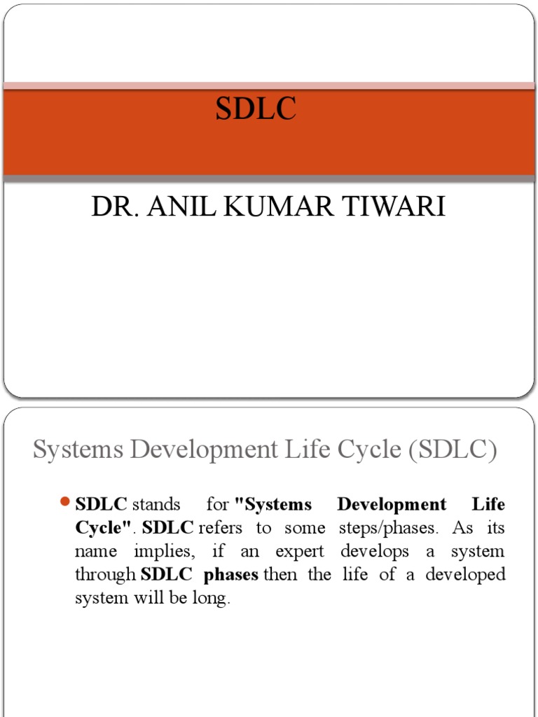 SDLC Notes of MIS | PDF | System | Information Technology Management