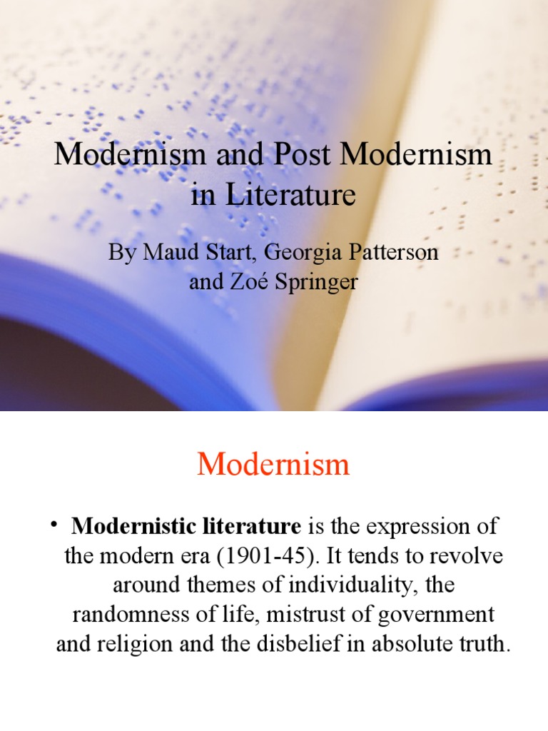 Literature's Modern & Postmodern Shift | PDF | Jean François Lyotard ...