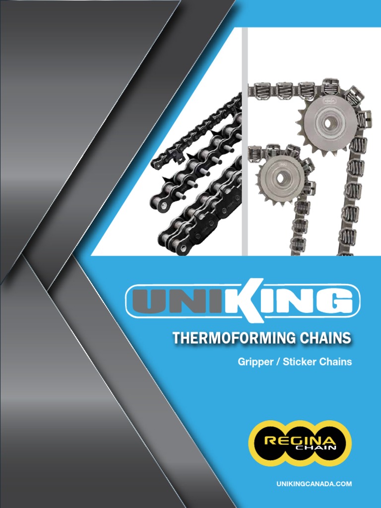 Thermoforming Chains | PDF | Stainless Steel | Steel