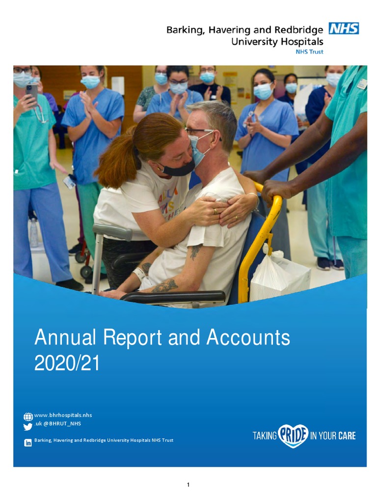 BHRUT Annual Report 2020 2021 | PDF | Hospital | National Health Service
