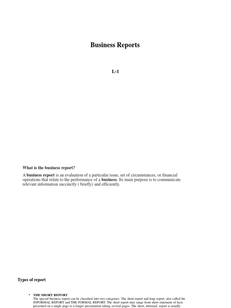 BBA L-1 Reports | PDF | Brand | Abstract (Summary)