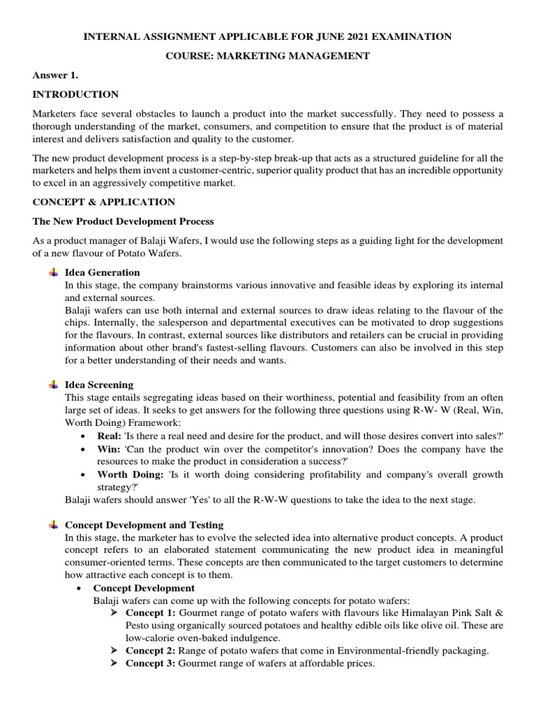 Marketing Management Assignment | Descargar gratis PDF | Brand | Market ...