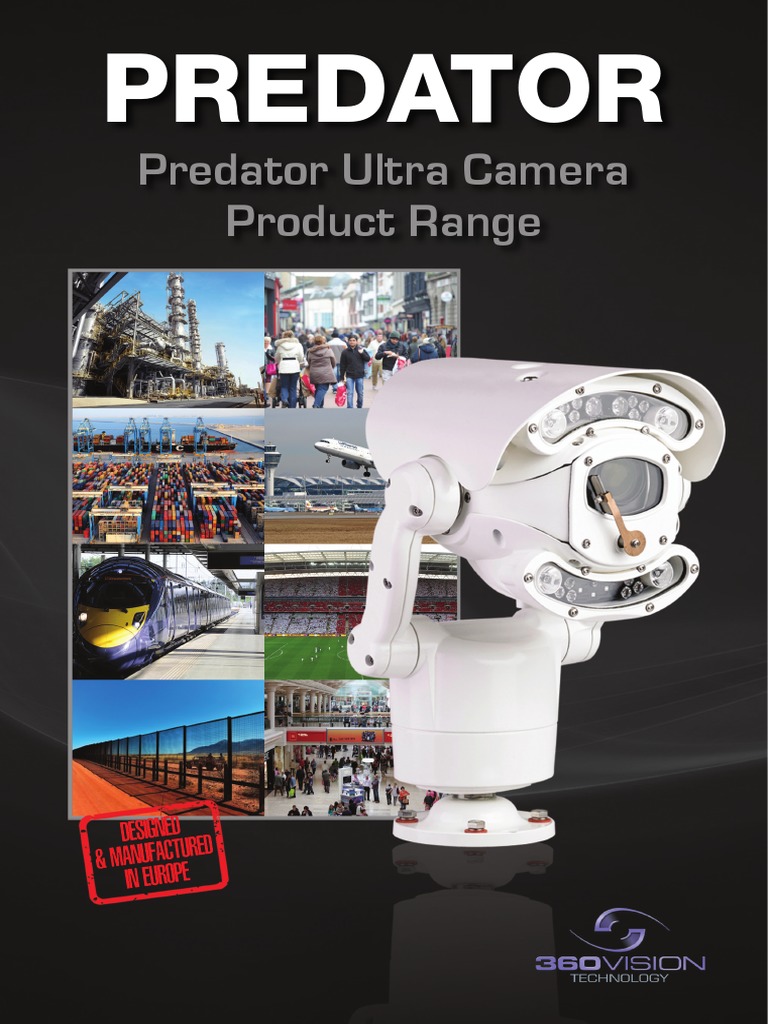 360 Vision Predator Camera Range Brochure | PDF | Camera | Infrared